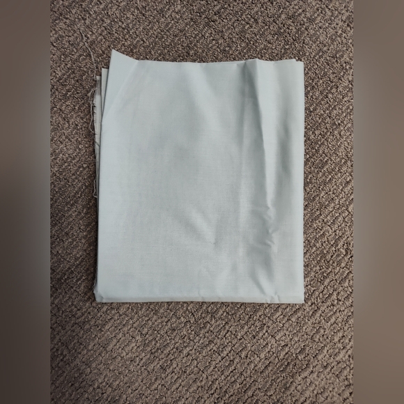 Other | New Fabric 2 Yards Lightweight Satin Feel Fabric Light Blue ...